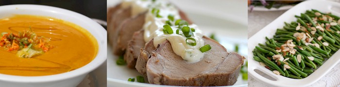 Formal Menu Selections